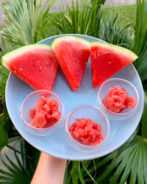 Watermelon Italian Ice | ben + burka